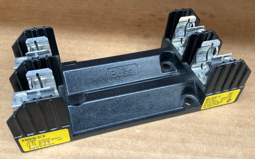 Eaton Bussmann HM60030-2CR Class H Two-pole Fuse Block | eBay