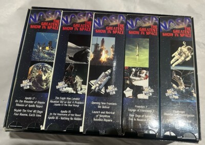 NASA 25 Years: The Greatest Show In Space VHS Set | eBay