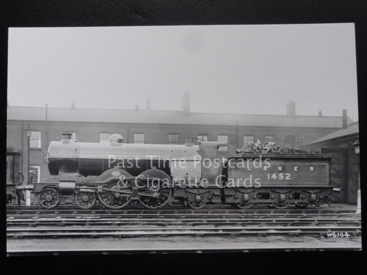 L&NER Steam Locomotive No.1452 RP Photocard | eBay