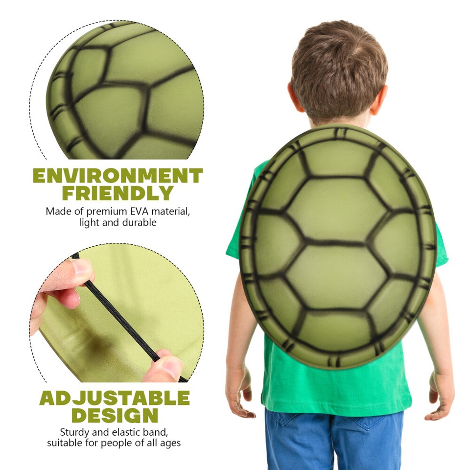 Party Costume Turtle Cosplay Prop Halloween Prop EVA Turtle Shell ...