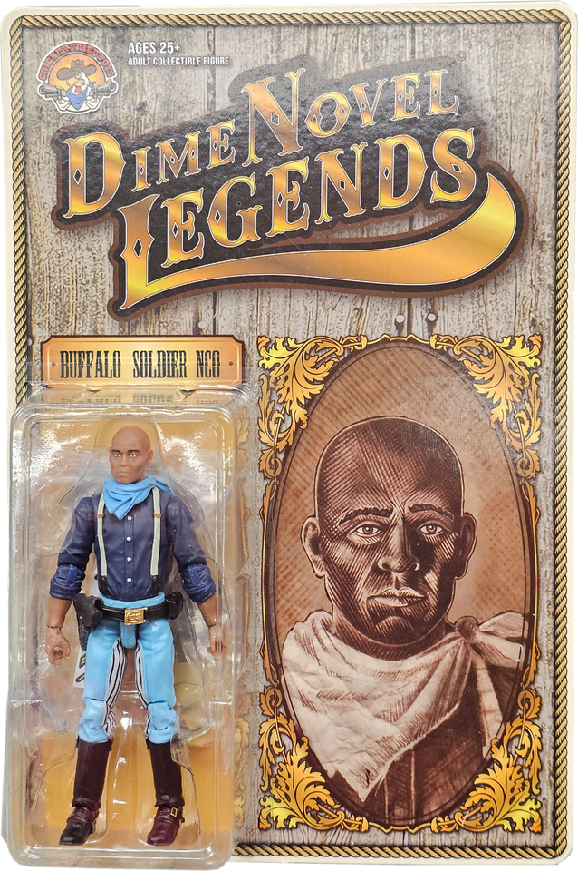 Dime Novel Legends 1:18 scale (4") old west action figure Buffalo ...