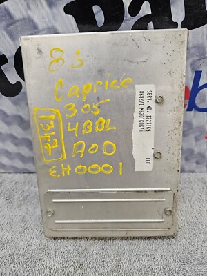 1986 Caprice Camaro Firebird ECU ECM 1227169 Engine Computer | eBay