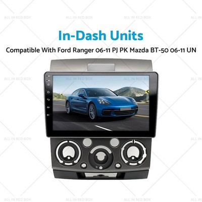 Android 13 In-Dash Units GPS Suitable For Ford Ranger 06-11 PJ PK Mazda ...