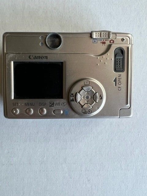 Cannon Powershot S200 Silver 2.0mp Optical Digital ELPH Camera, Not ...