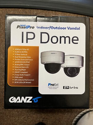 Ganz PixelPro ZN-DT1 MTP-IR 720p with IR Ip dome Camera | eBay