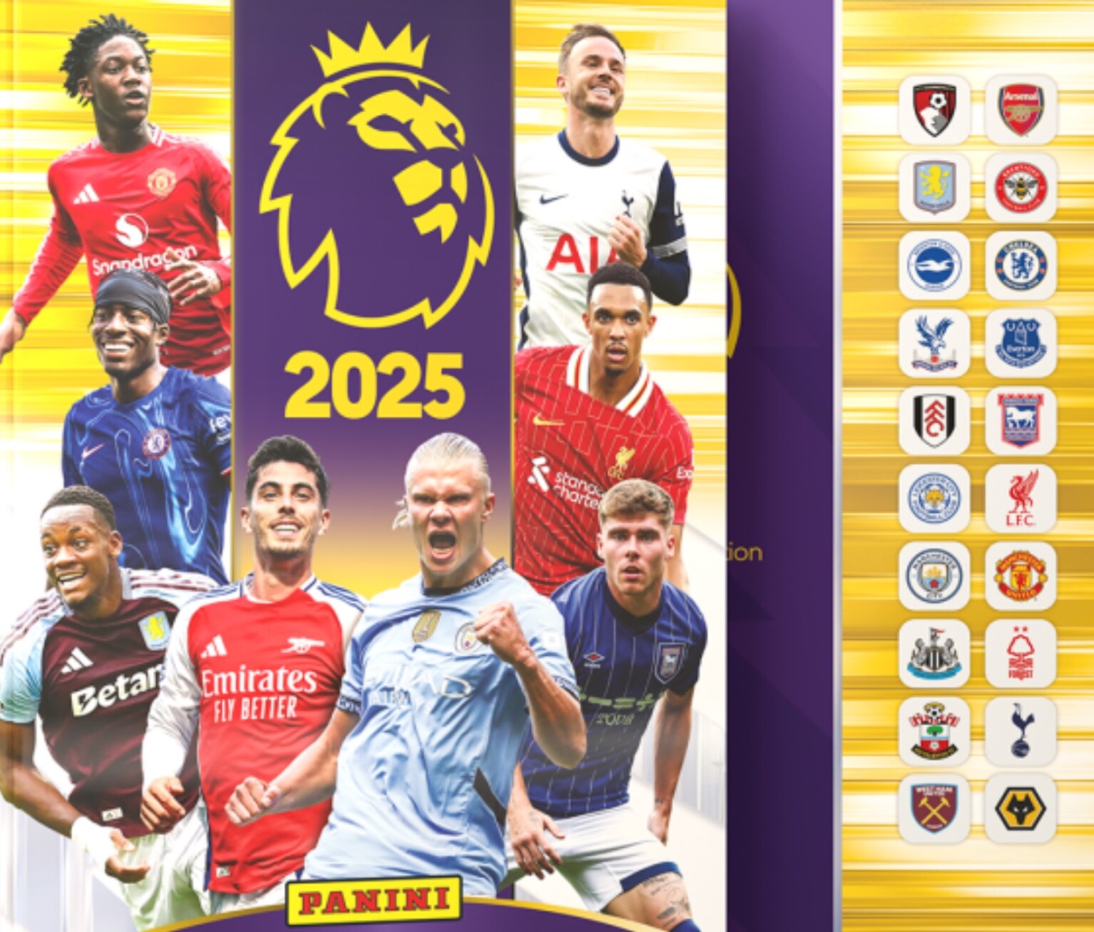 Panini FOOTBALL 2025 Premier League 24/25 STICKERS, #226-433, Buy 3 Get ...
