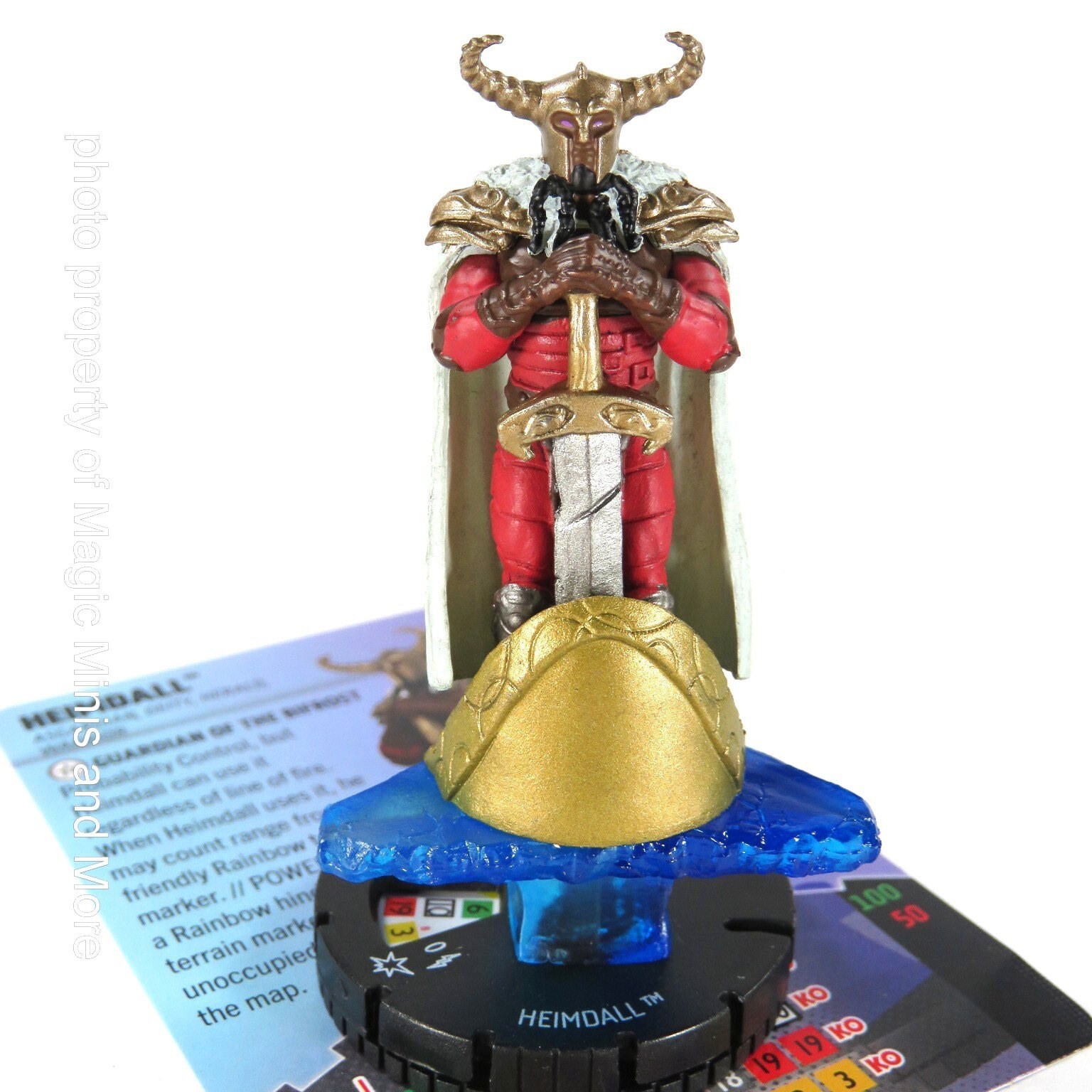 Convention Exclusive ~ HEIMDALL #MVP24-017 HeroClix Bifrost box set ...