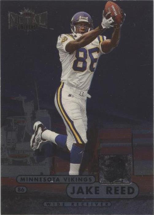 1998 Metal Universe - Jake Reed #28 for sale online | eBay
