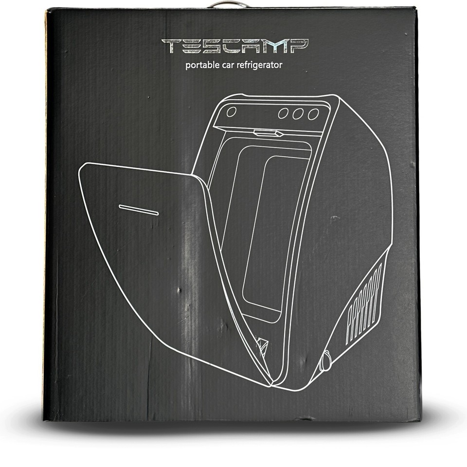 TESCAMP Tesla Model Y 12 Volt Portable Car Refrigerator, 5Liter(5.28qt ...