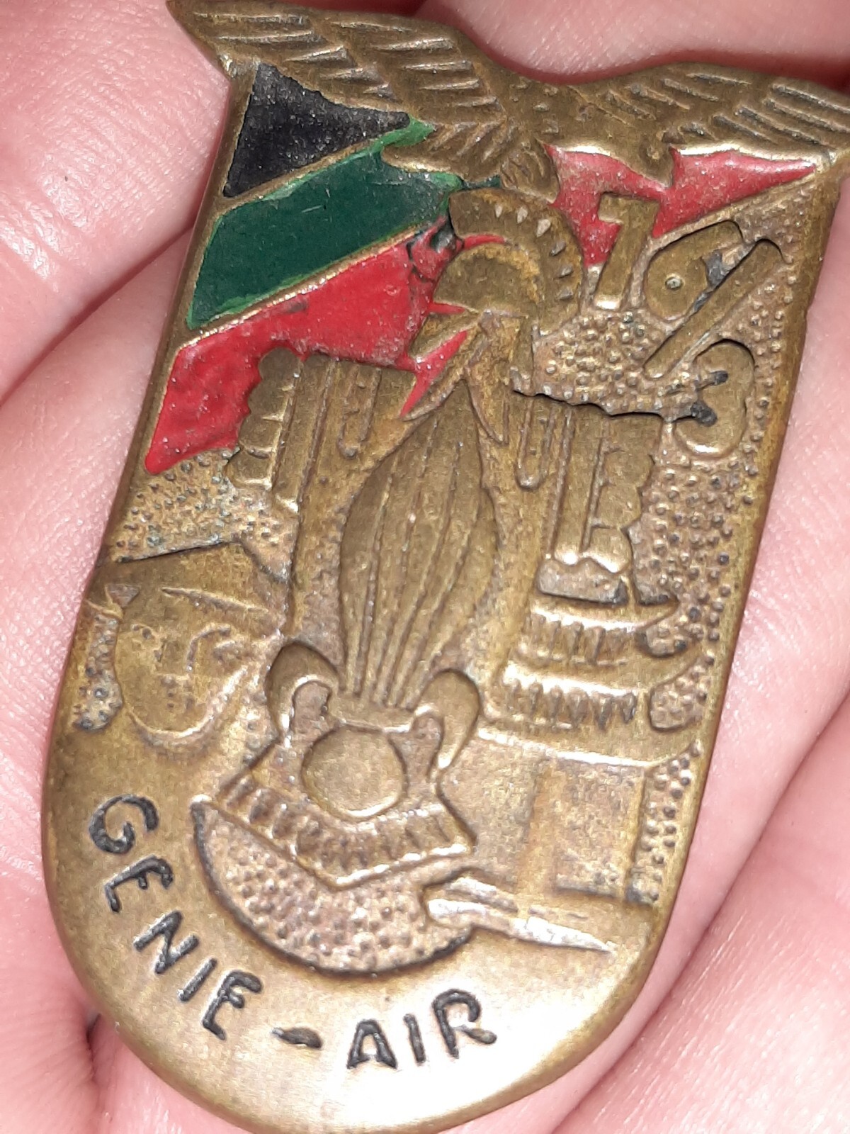 Fort Rare Insigne Legion Indochine Indo Genie Air Dien Bien Phu 76/3 | eBay