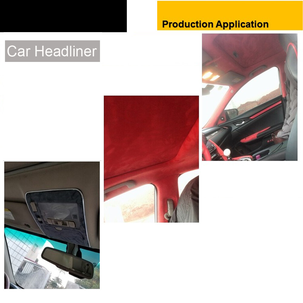 Blue Suede Headliner Fabric Foam Backing For Oldsmobile Mercury Lincoln ...