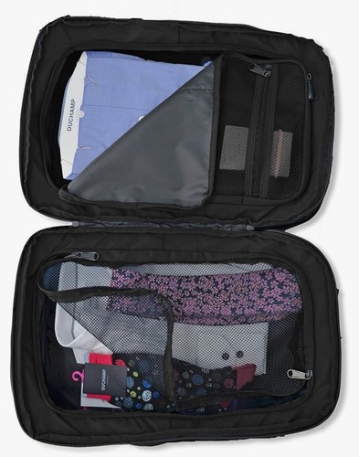 DUCHAMP LONDON Backpack Suitcase Laptop Getaway Expandable Carry-On | eBay