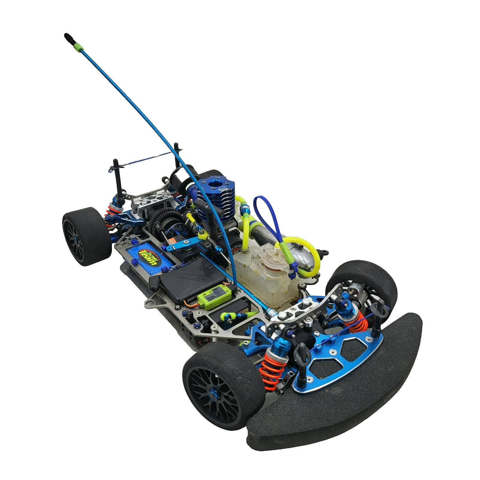 Team Associated Nitro TC3 heavily upgraded, with transmitter and body ...