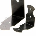 4/12/20Pcs S/L Metal Corner Bracket Guard Jewelry Case Desk Edge Cover ...