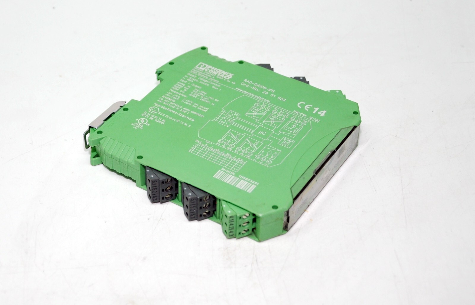 PHOENIX CONTACT 2901533 Module RAD-DAIO6-IFS, FedEx or DHL | eBay