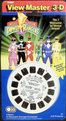 Mighty Morphin Power Rangers #1 3D View-Master 3 Reel Packet SEALED | eBay