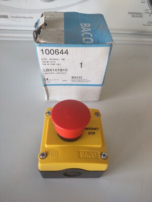 BACO CONTROLS LBX101910 / LBX101910 Emergency Stop Switch (BRAND NEW ...
