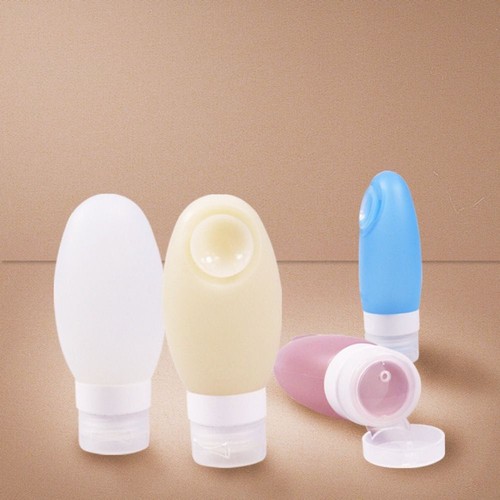 Silicone Empty Bottle with Suction Cups Lotion Packing Travel ...