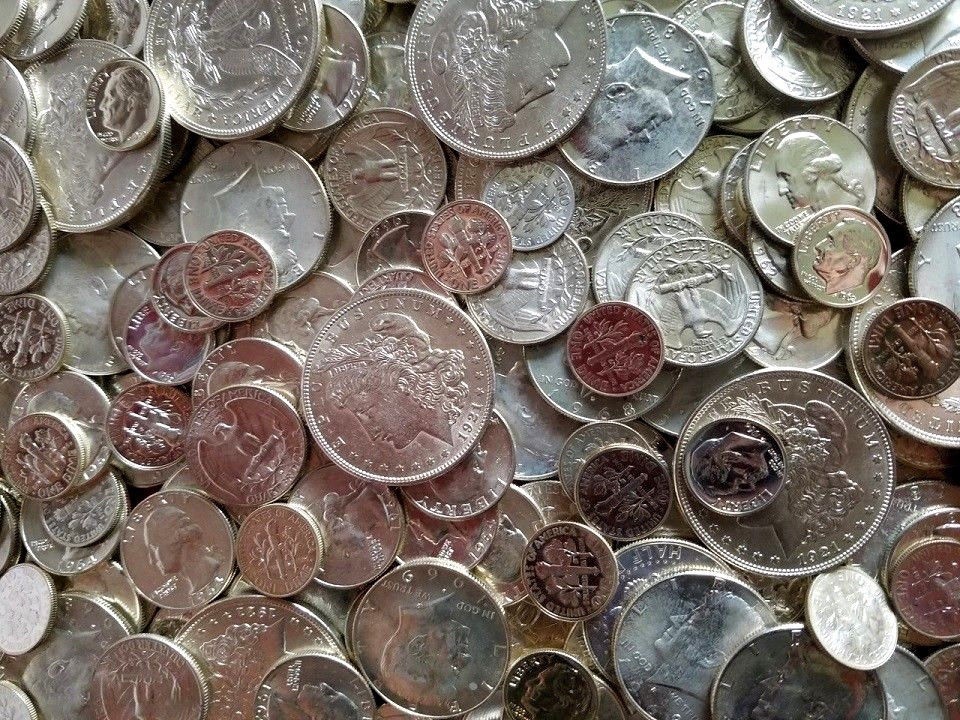 SILVER Proof & Uncirculated OLD U.S. Coin Lots Estate Sale Currency ...