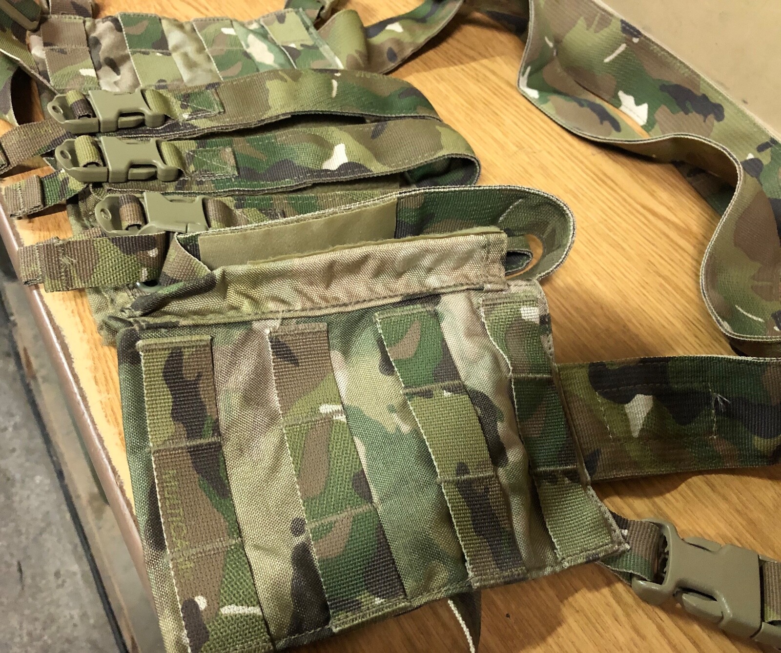 GENUINE US ARMY SF EAGLE INDUSTRIES MP5 CHEST RIG 4 X MAG MULTICAM ...