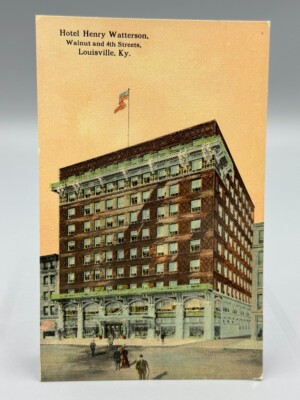 c 1910 HOTEL HENRY WATTERSON Kentucky LOUISVILLE Postcard Antique | eBay