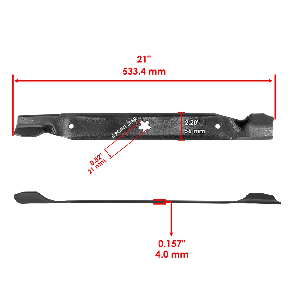 4 Lawn Mower 42" Blade For Husqvarna YT160 YT16542 YT1942 Yt42Cs Yt42Ls ...