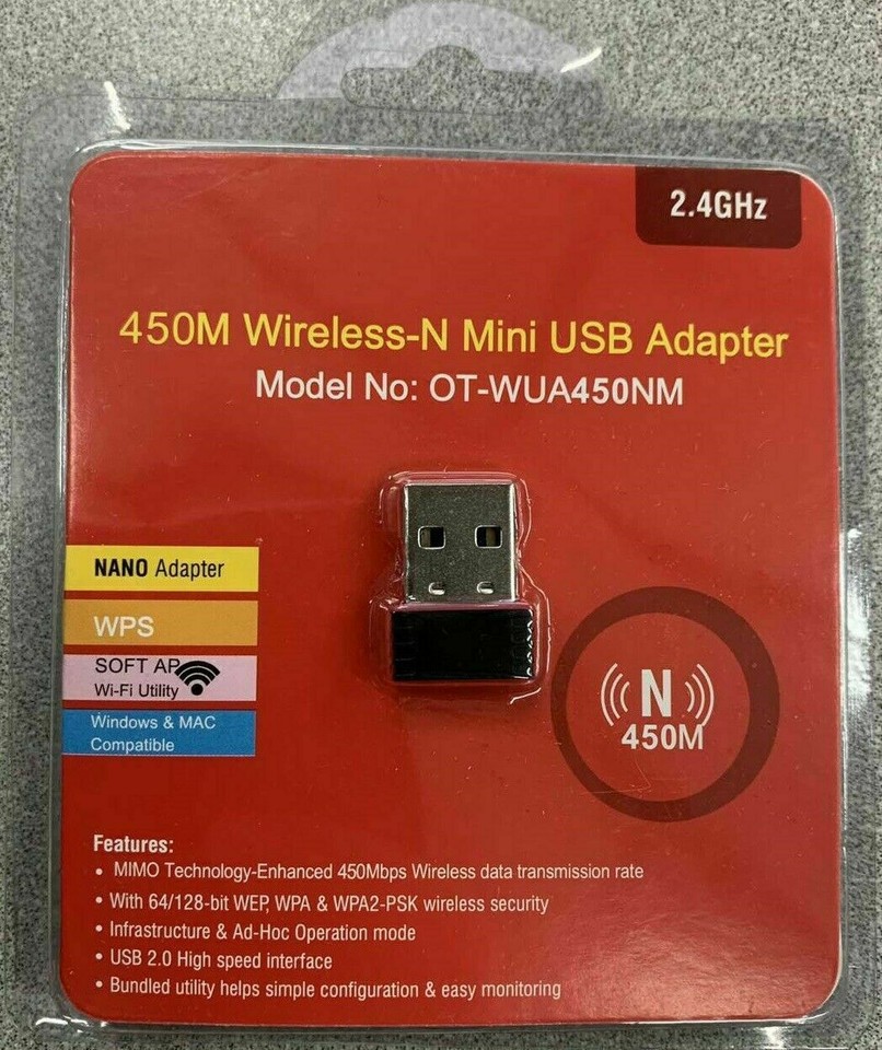 NEW 2020 Mini USB WiFi WLAN Wireless Network Adapter 802.11 Dongle ...