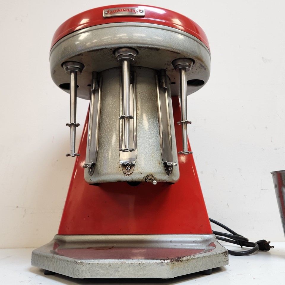Vintage Prince Castle Multimixer Milkshake Malt Maker 9B 3 Head/Cup ...