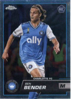 2023 Topps Chrome MLS #46 Ben Bender Charlotte FC Rookie | eBay