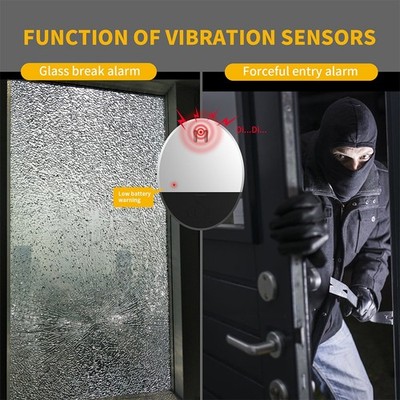 Travel Security Window Alarm Sensor Smash Glass Siren Advanced ...