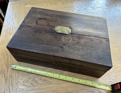 Vintage Wooden Hardwood Paint/Signwriters/Artist Box | eBay UK