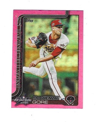 2025 Topps Update Series Pink Foil All-Star Game MacKenzie Gore #ASG-30 ...