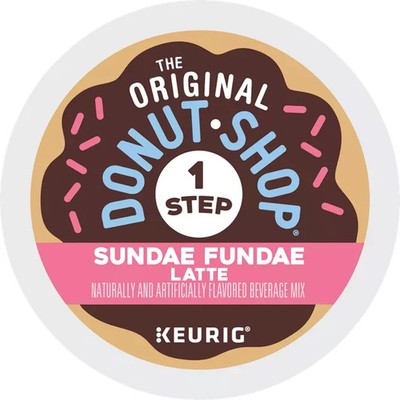 ORIGINAL DONUT SHOP ONE STEP SUNDAE FUNDAE KCUPS 10CT | eBay