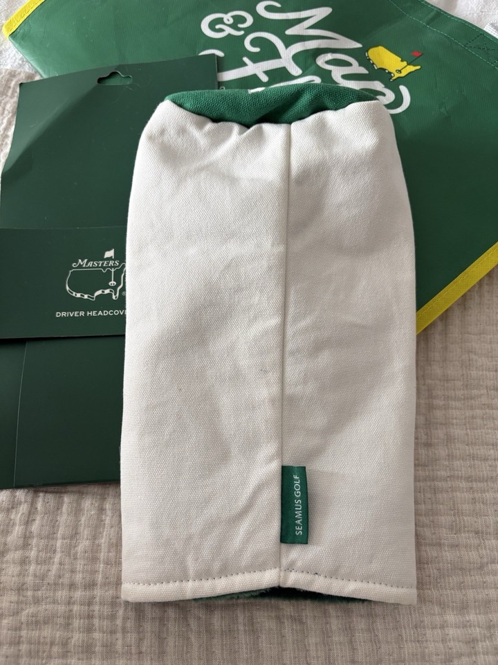 New Masters Augusta National White/Green Canvas Barrel Caddy Driver ...