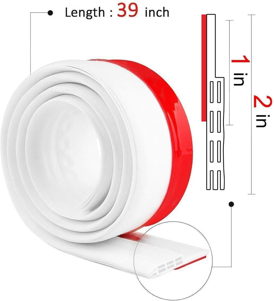 Door Draft Stopper under Door Sweep for Exterior & Interior Doors ...