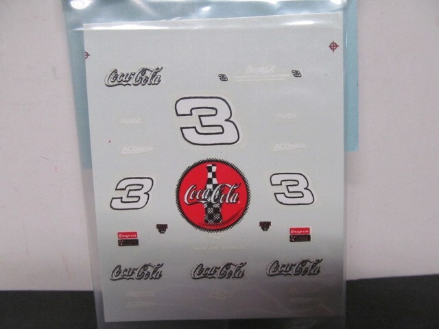 HO EXPRESS - Dale Earnhardt #3 Coca-Cola Water Slide Decals | eBay