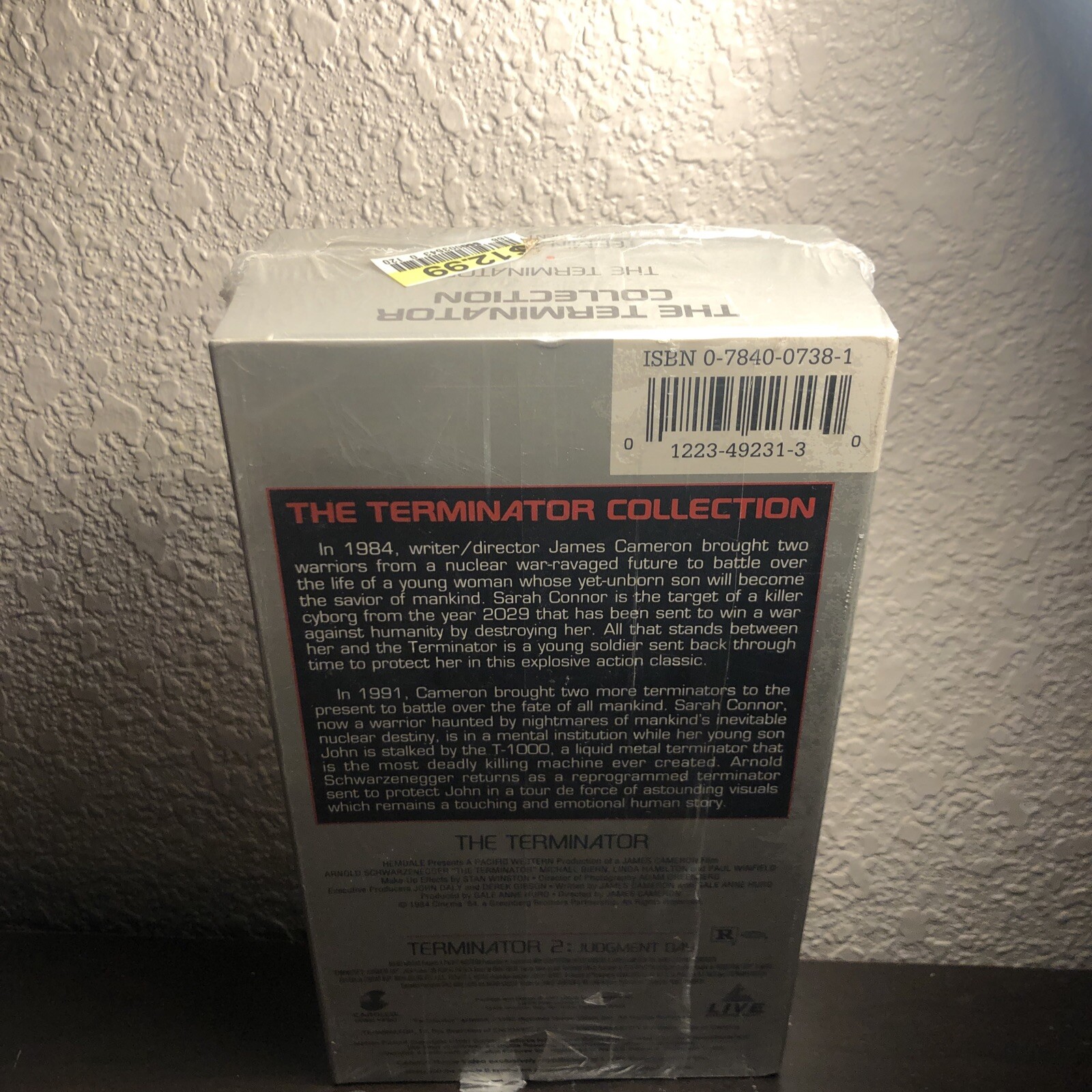 The Terminator Collection (VHS, 1995, 2-Tape Set) for sale online | eBay
