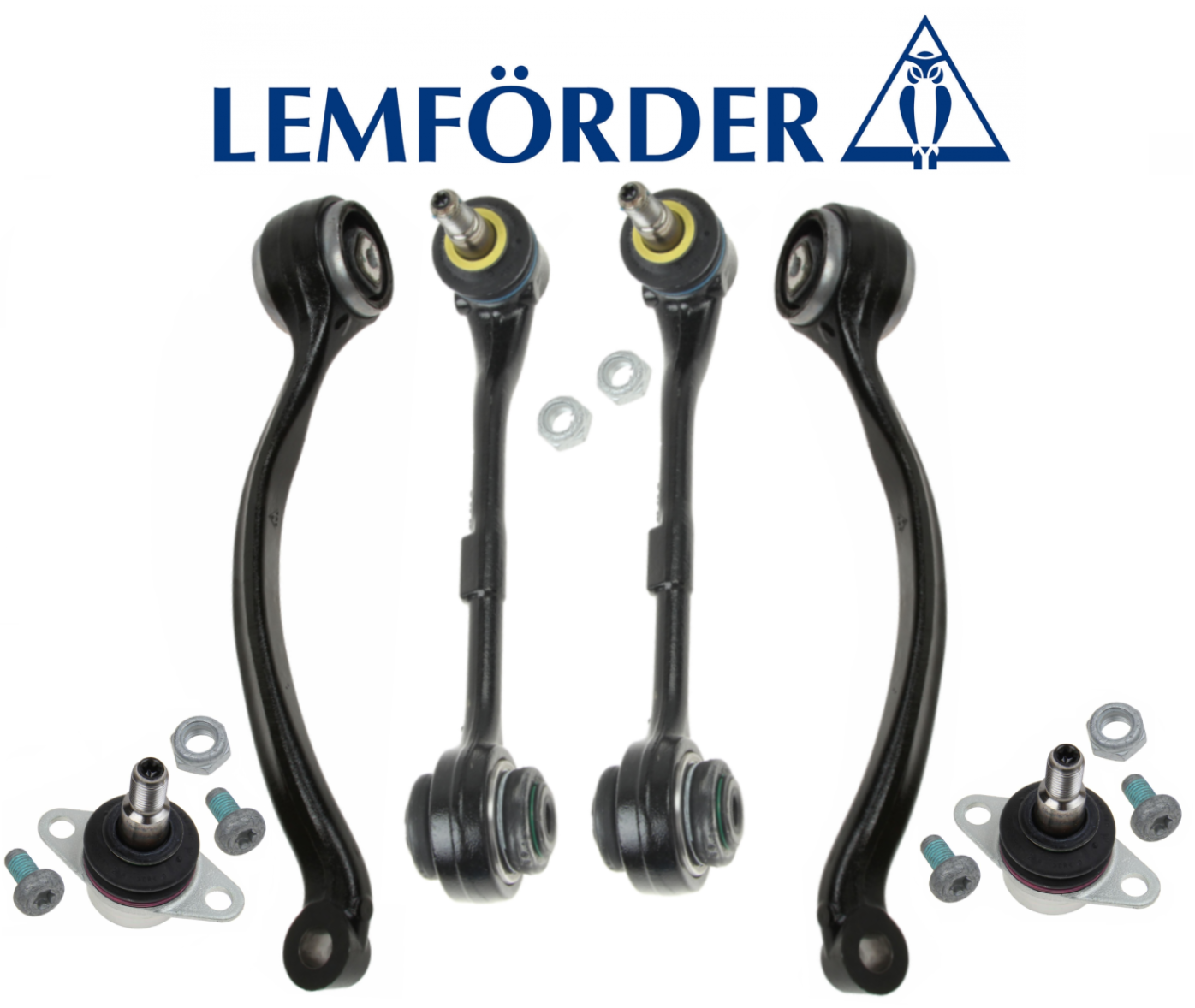 Front Lower Control Arm Kit Lt & Rt 6pcs OEM for BMW 325xi 328xi 335xi ...