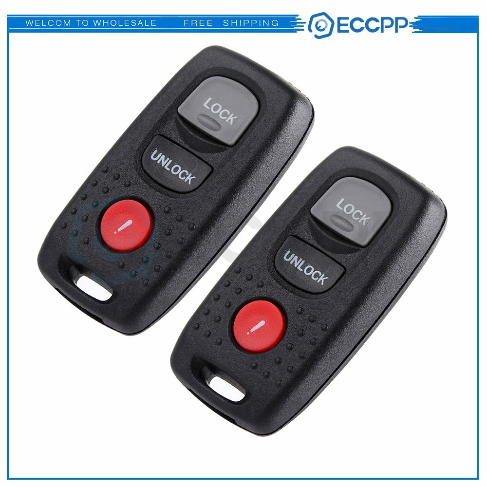 2 For Mazda 3 2004 2005 2006 Remote Keyless Entry System KPU41846 3 ...