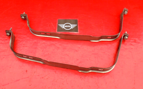 07-13 MINI COOPER R56 HARDTOP FUEL GAS TANK MOUNTING STRAPS SET PAIR ...