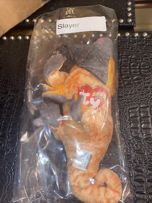 Vintage Ty Beanie Baby Slayer Lizard 2000 Stuffed Animal Toy | eBay
