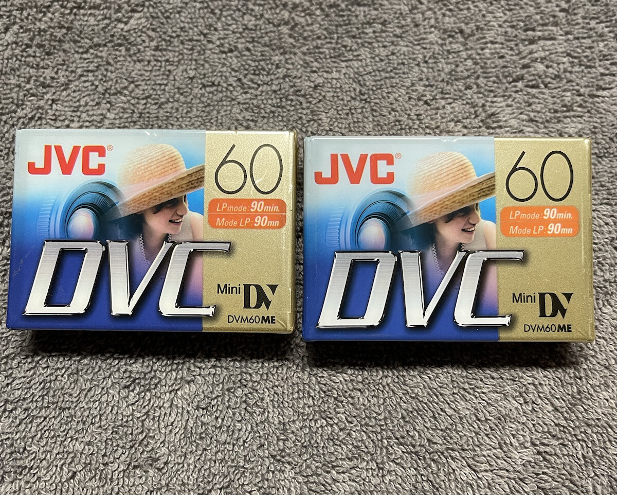 JVC M-DV60DU 60min MINI DVC, Lot Of 2 -#25 46838013591| eBay
