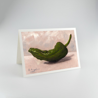 Green Chilli - A5 High Quality 312gsm Blank Greetings Cards | eBay