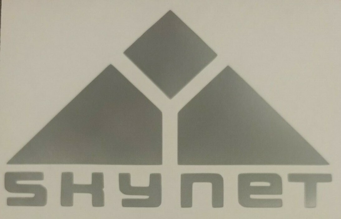 SKYNET Logo Terminator vinyl sticker decal choose color/size | eBay UK