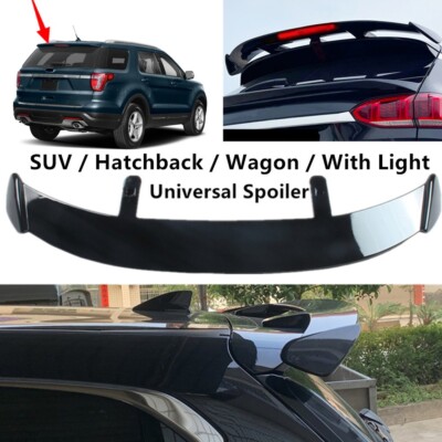 Universal Fit For Ford Explorer 11-19 Rear Tailgate Roof Spoiler Wing W ...