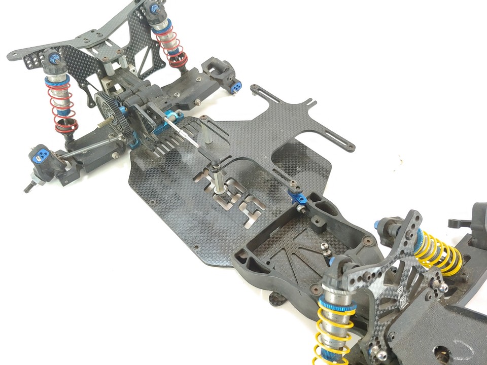 PBR SC5m RC 1/10 2wd Modified Dirt Oval RC Roller Slider Chassis ...