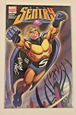 Sentry #1B (2nd Series) DF Signed by Romita Sr. RIP Variant Ltd Ed ...