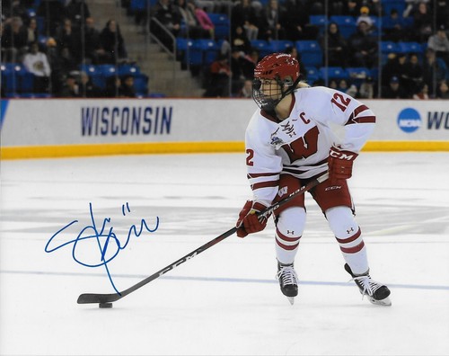 Signed Sophia Kunin PWHL Minnesota Wisconsin Badgers Womens Hockey 8x10 ...