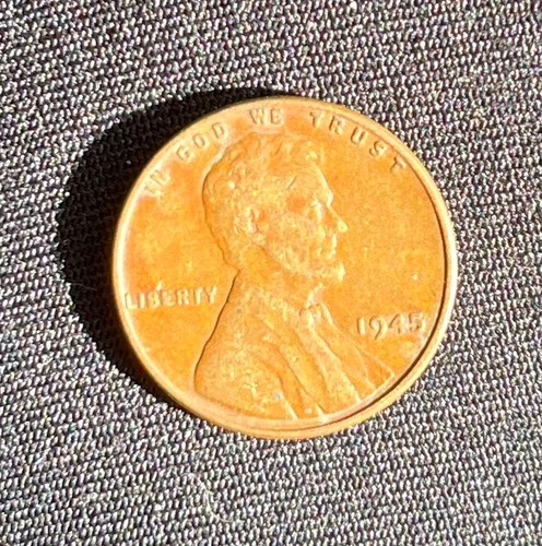 1945 1C RD Lincoln Wheat Penny Beautiful rust/red color | eBay