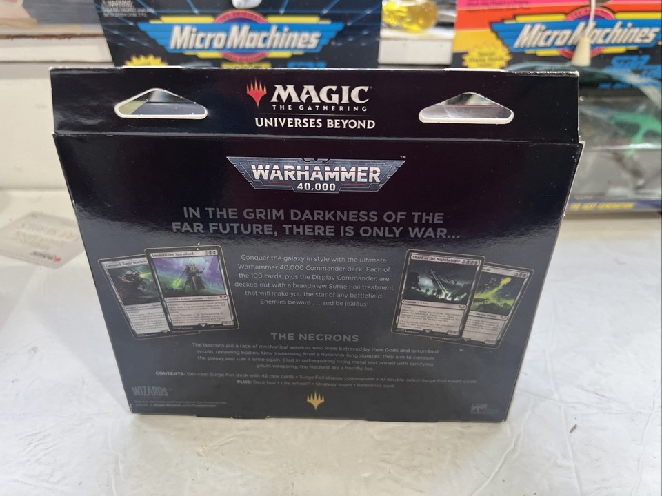 Magic the Gathering Warhammer 40K Necron Dynasties Collector Commander ...